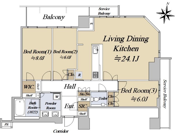 3K～3LDK | 最上階 | 中津駅の中古マンション（大阪府）の購入なら住友不動産ステップへ